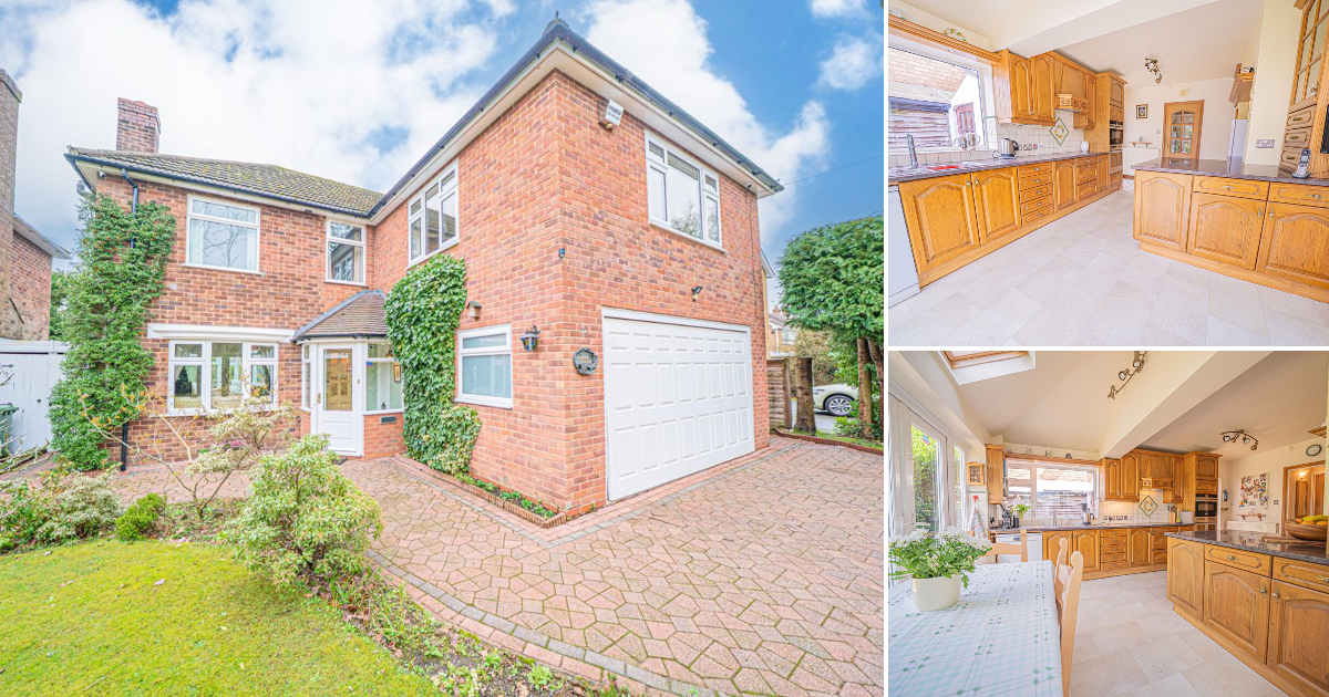 4 bed detached house for sale in Aspley Heath Lane, Tanworth-In-Arden ...