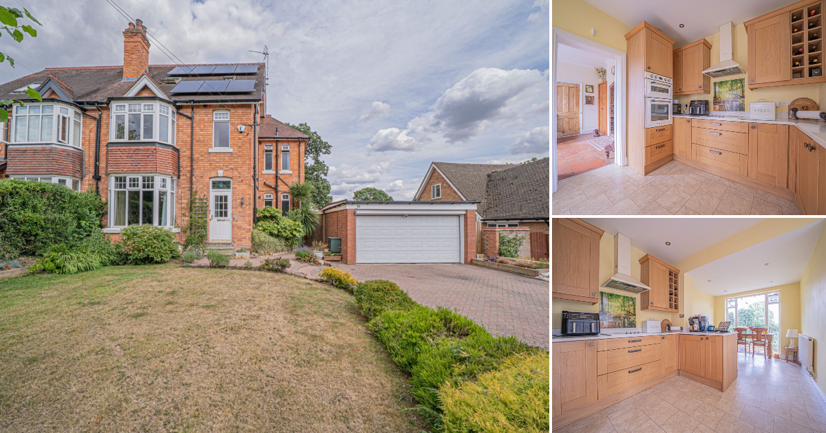 4 bed semi-detached house for sale in Knowle Wood Road, Dorridge, B93 ...