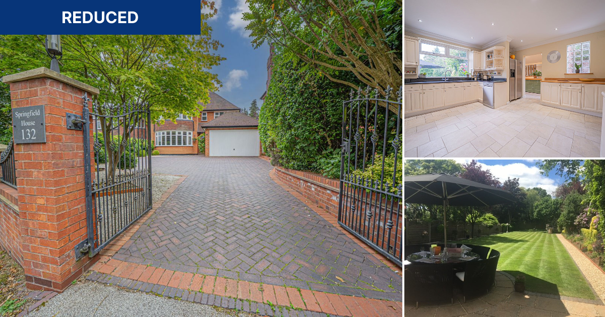 5 bed detached house for sale in Springfield House, Widney Manor Road ...
